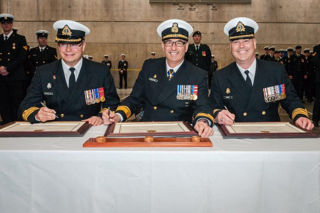 CFB Halifax Change of Command | Trident Newspaper