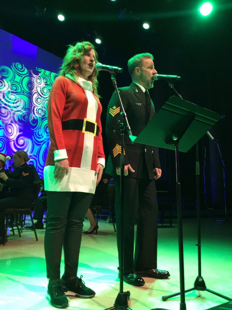 Stadacona Band spreads holiday cheer | Trident Newspaper