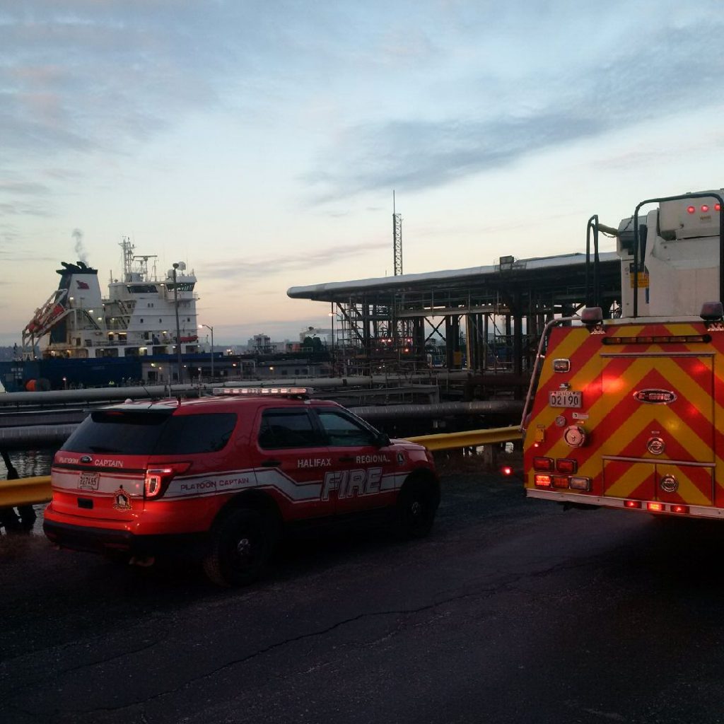 DND Firefighters assist civilian tanker | Trident Newspaper