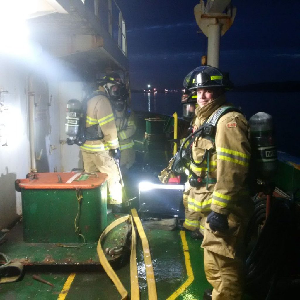 DND Firefighters assist civilian tanker | Trident Newspaper