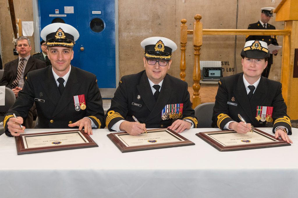 HMCS Goose Bay Change of Command | Trident Newspaper