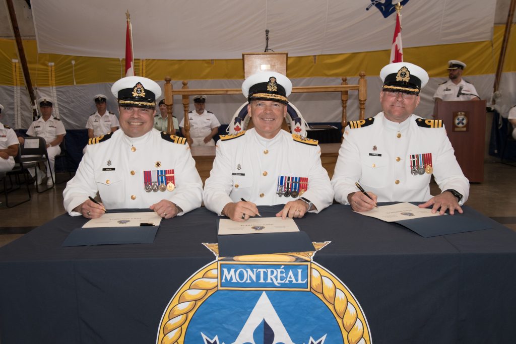 New Commanding Officer for HMCS Montreal | Trident Newspaper
