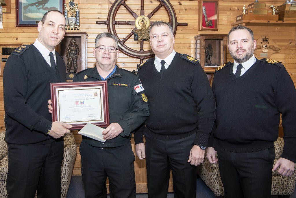 MARTECH gets Sailor of the Quarter award | Trident Newspaper