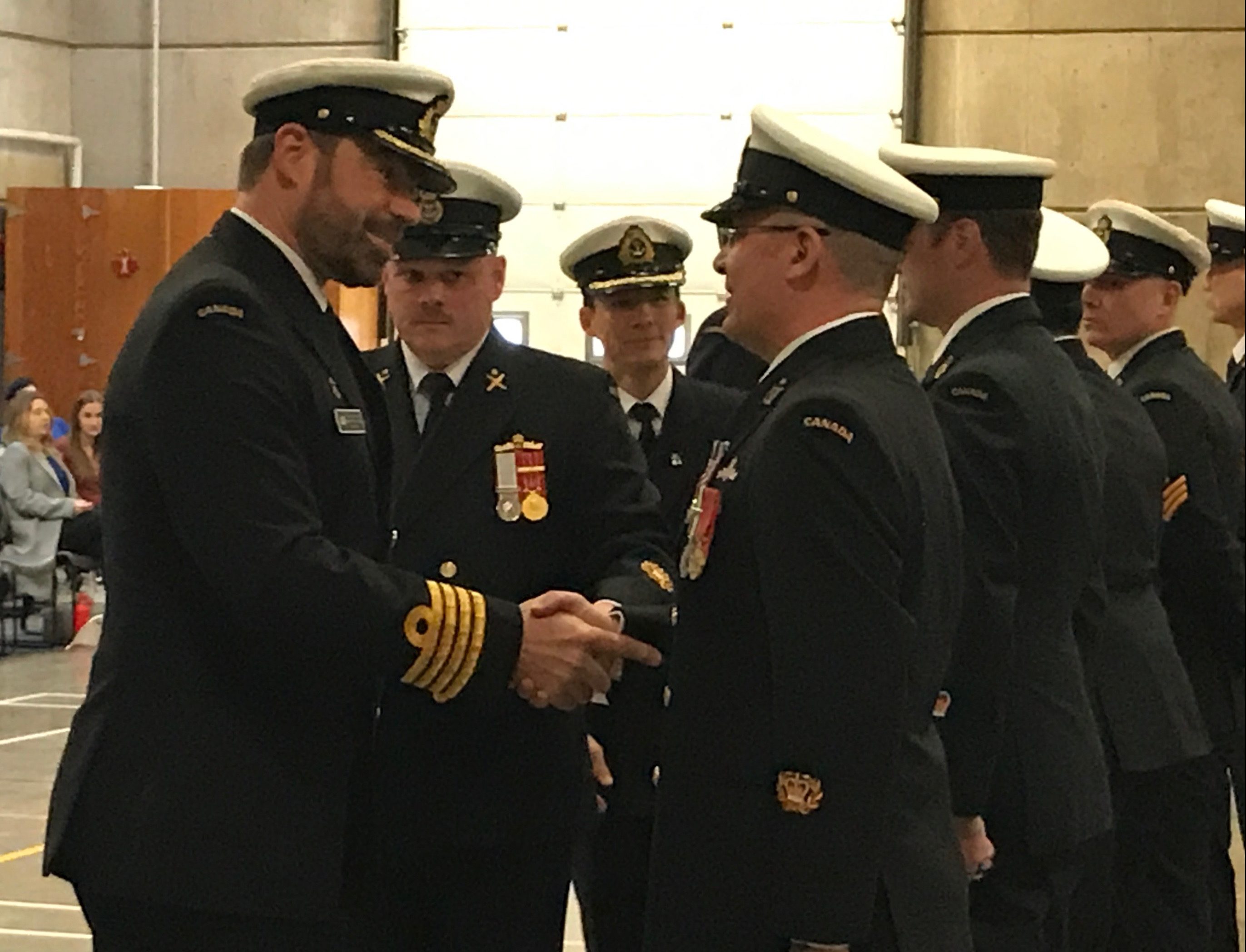 HMCS Windsor medals presentation | Trident Newspaper