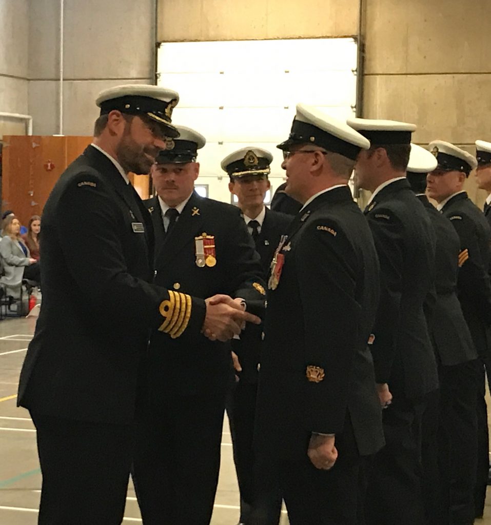 HMCS Windsor medals presentation | Trident Newspaper