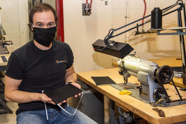 FMF Cape Scott, NFS(A) sewing face coverings | Trident Newspaper