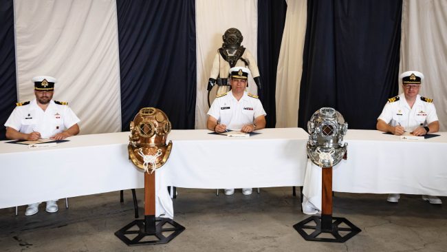 Change of Command at FDU(A) | Trident Newspaper