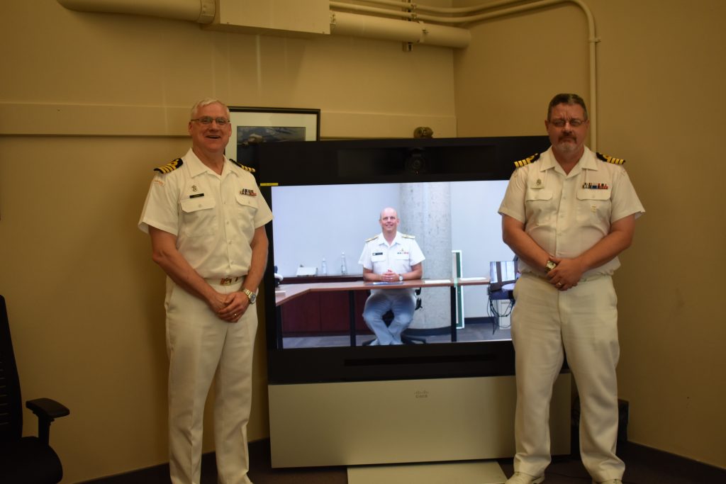 Capt(N) Allen Fry takes command at CFMWC | Trident Newspaper