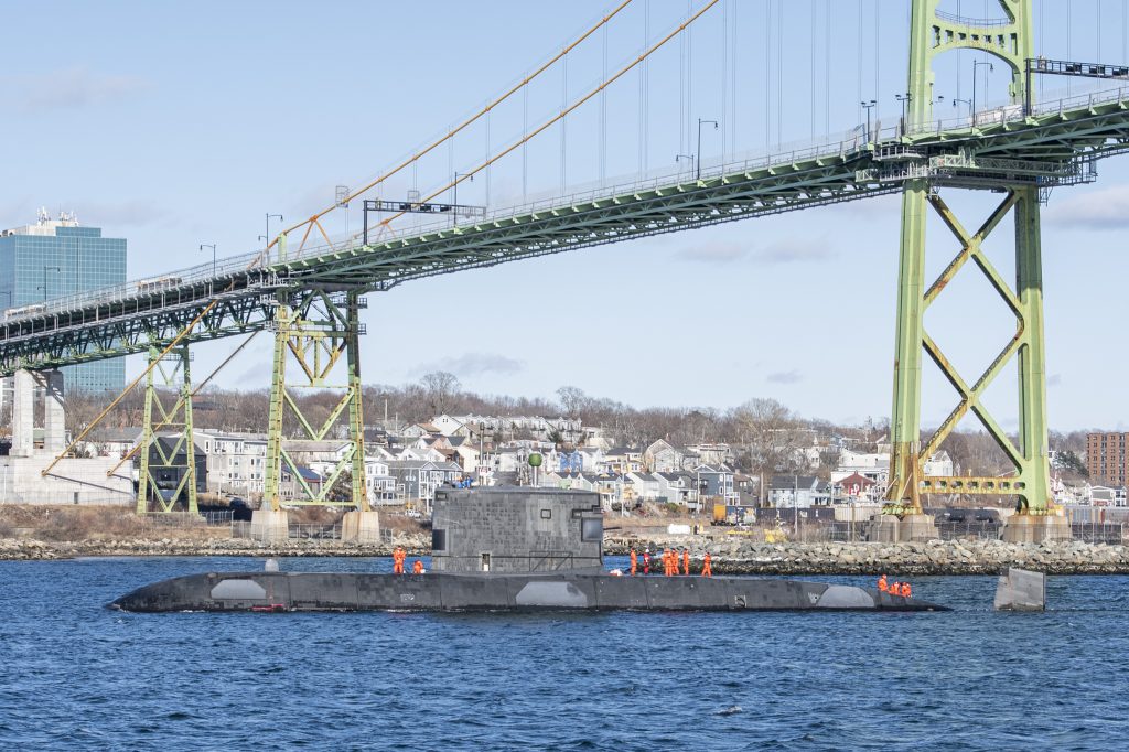 HMCS Windsor begins sea trials | Trident Newspaper