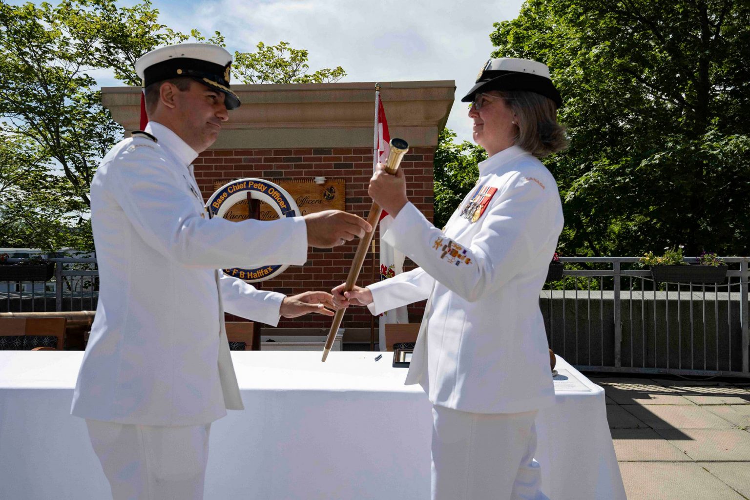 CPO1 Mondelli makes RCN history as new Base Chief | Trident Newspaper