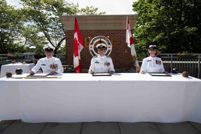 CPO1 Mondelli makes RCN history as new Base Chief | Trident Newspaper