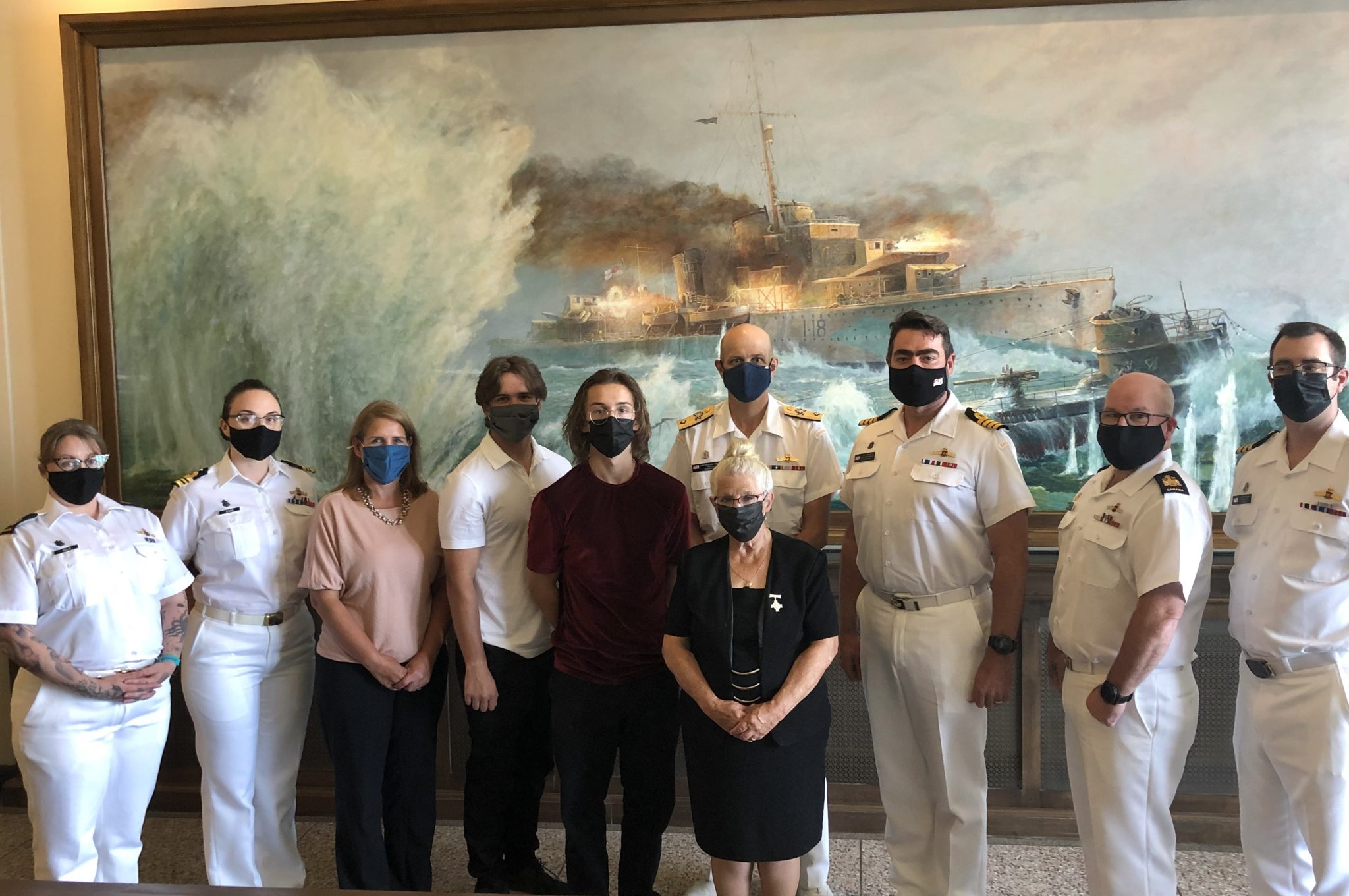 National Silver Cross Mother remembers fallen son during MARLANT visit ...