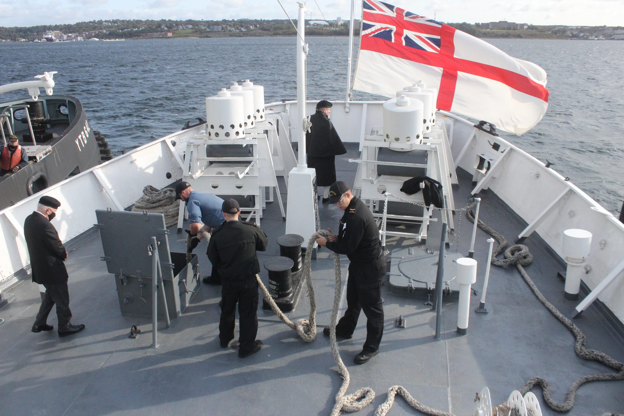 HMCS Sackville hosts committal services as summer season ends | Trident ...