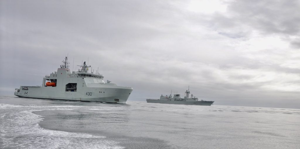 HMCS Harry DeWolf on the west coast | Trident Newspaper