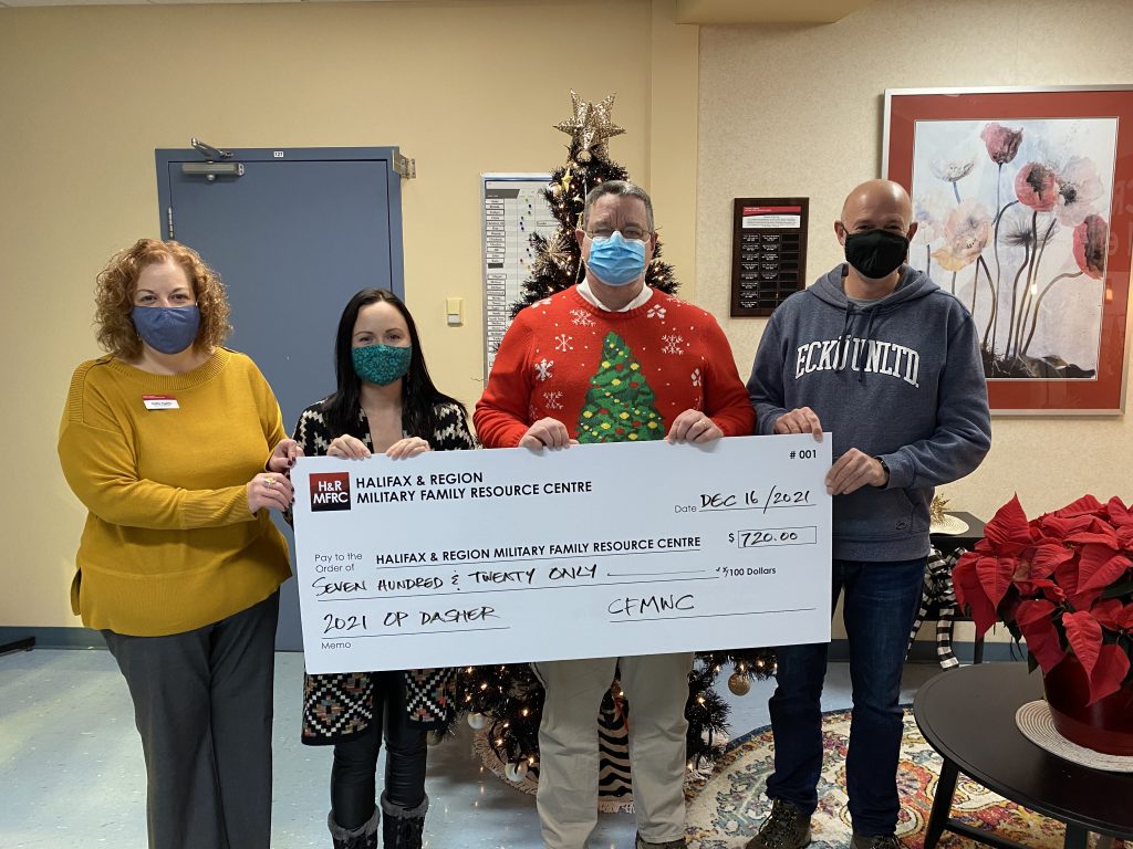 H&R MFRC: A thank you to donors who supported Op Dasher | Trident Newspaper