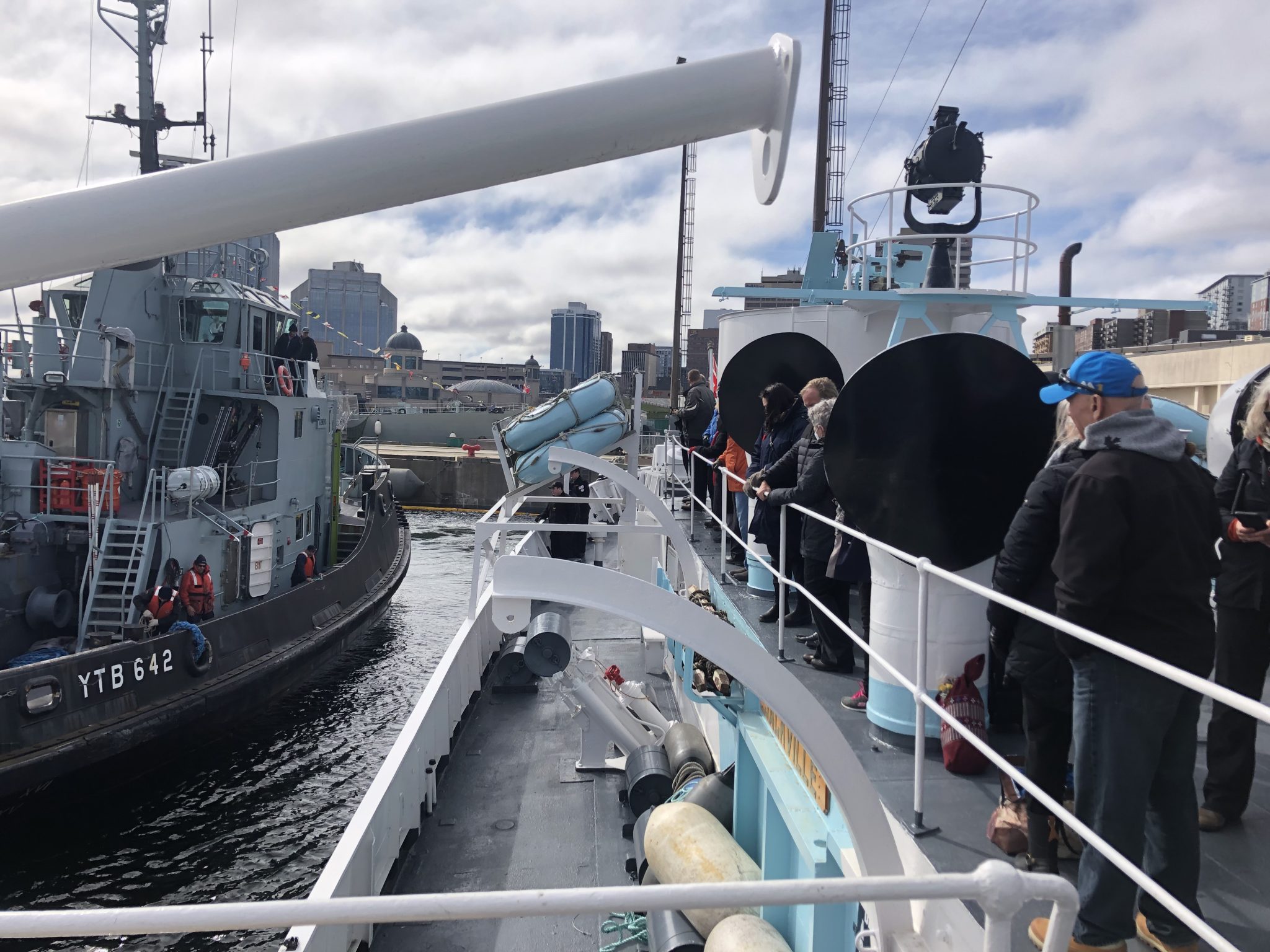 HMCS Sackville hosts committal of ashes ceremony on Battle of the ...