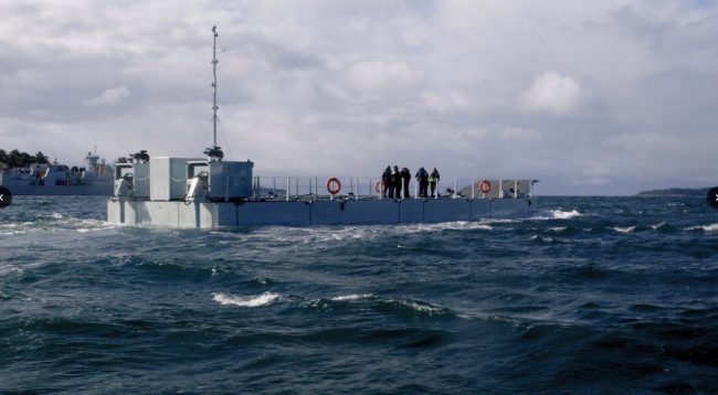 First barge delivery a milestone for Joint Support Ship project / La ...