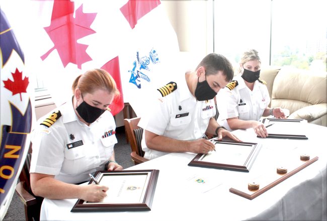 CFB Halifax welcomes new Base Administration Officer / La BFC Halifax ...