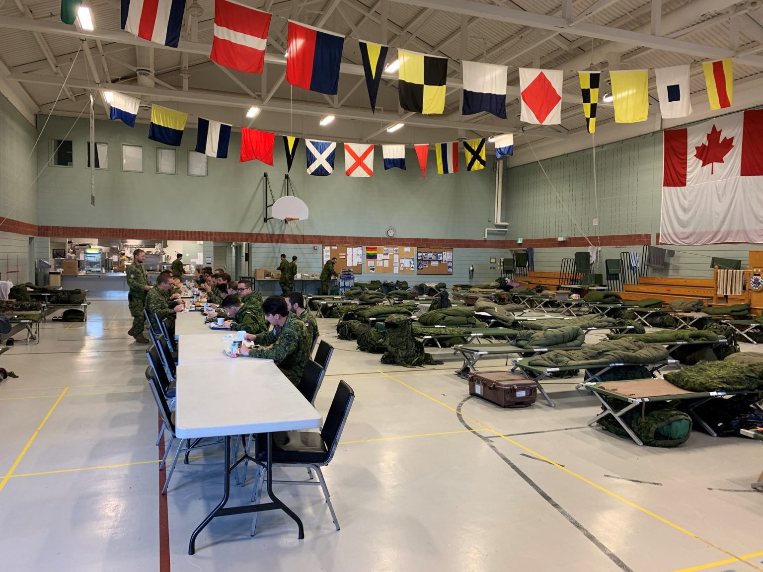 Military units work together in PEI recovery effort | Trident Newspaper