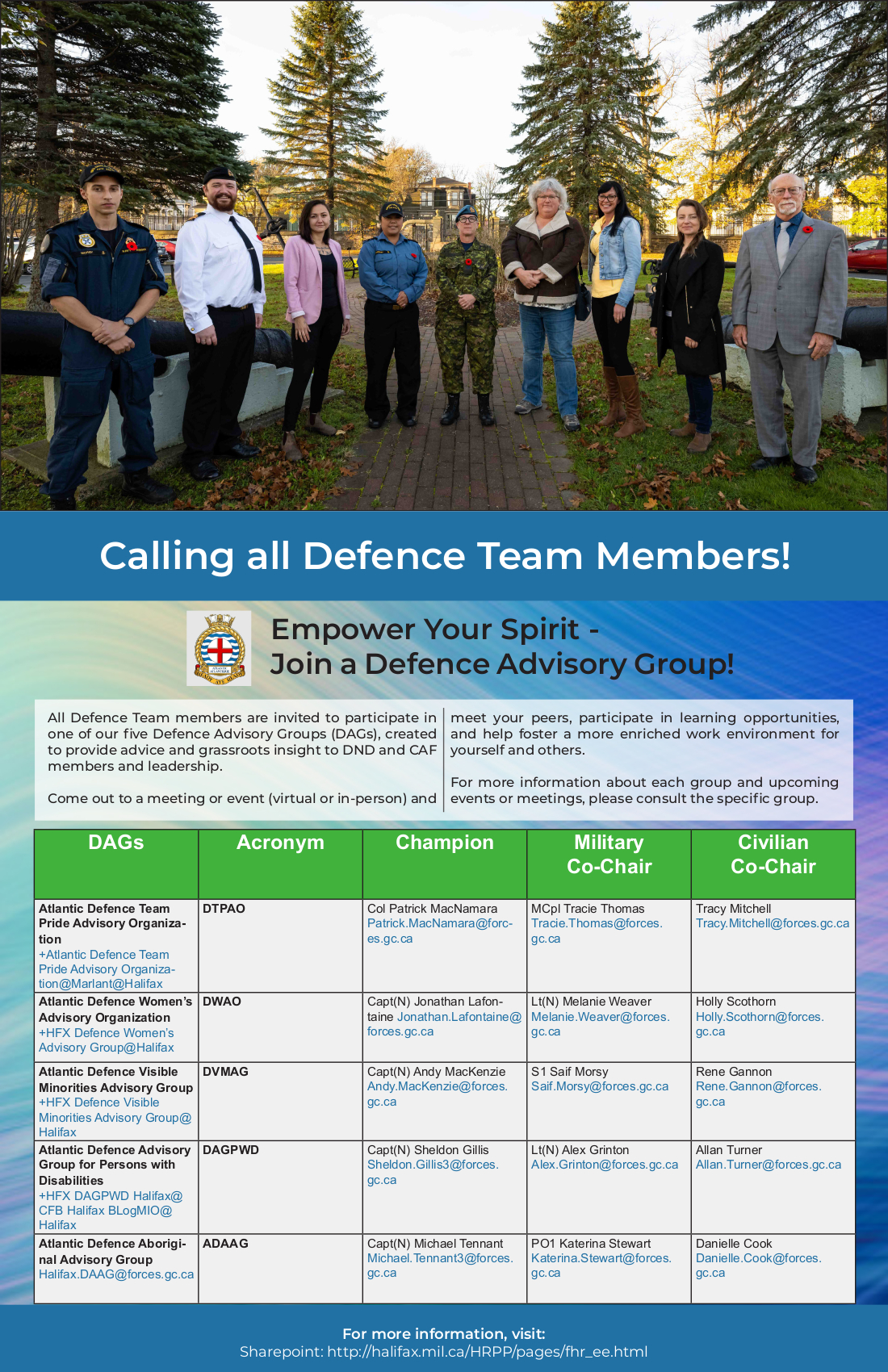 Defence Advisory Groups – Halifax Region | Trident Newspaper