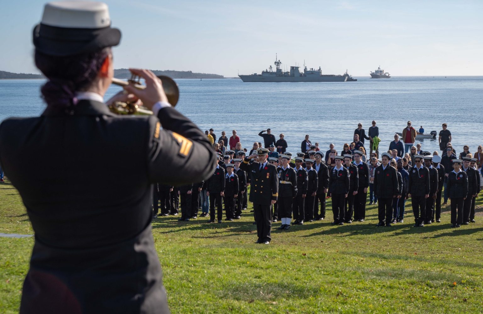 MARLANT marks Remembrance Day in Halifax and at sea | Trident Newspaper