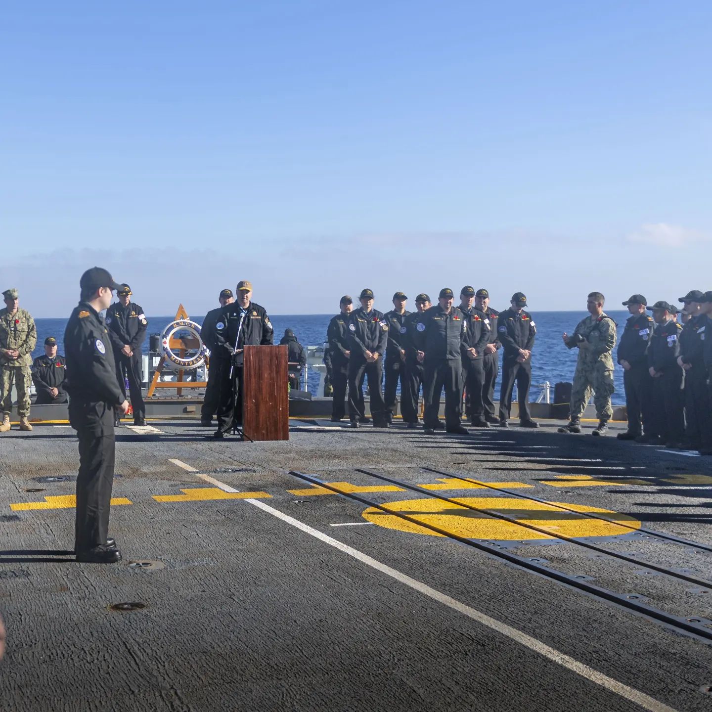MARLANT marks Remembrance Day in Halifax and at sea | Trident Newspaper