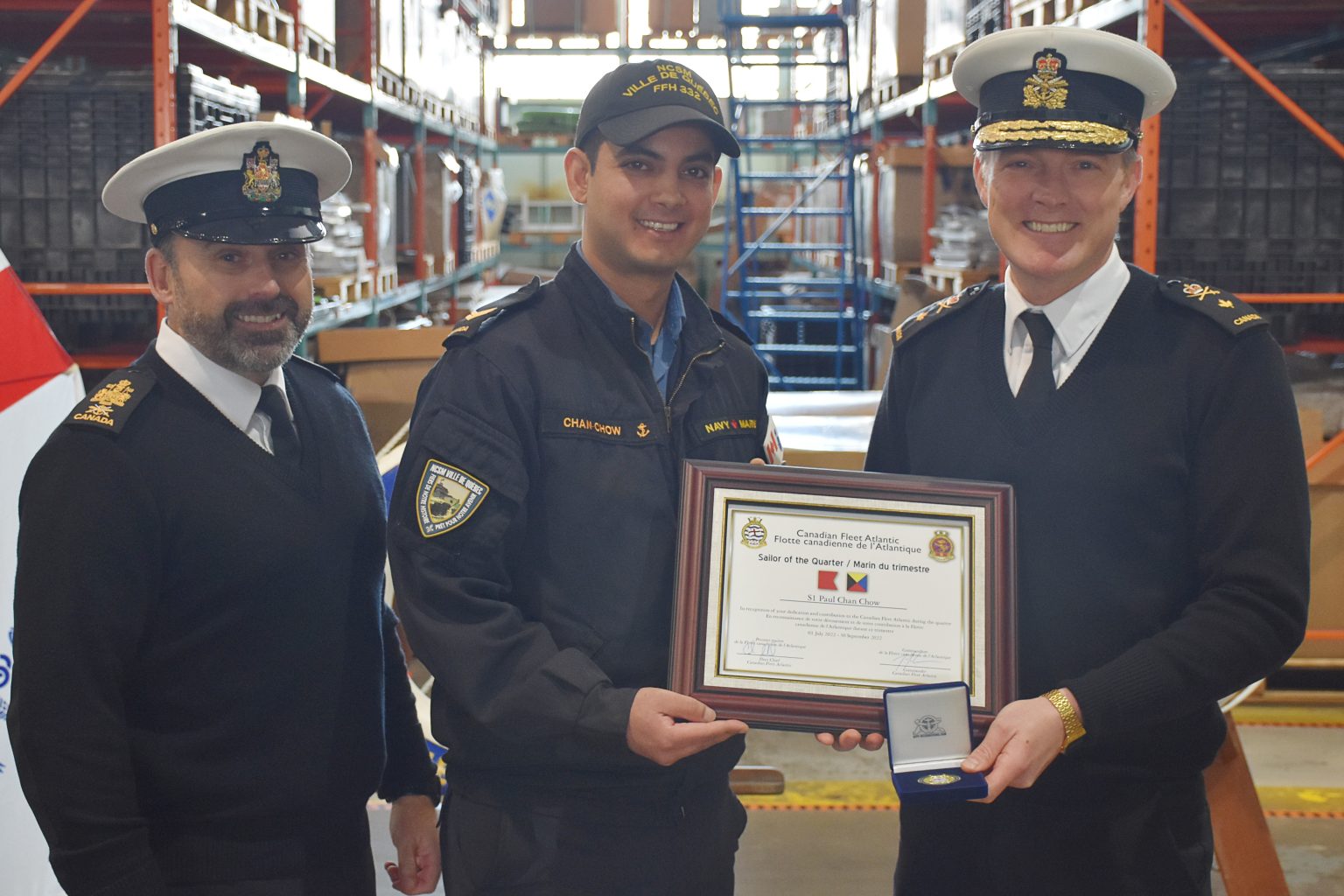 HMCS Ville de Québec sailor finds reward in helping others | Trident ...