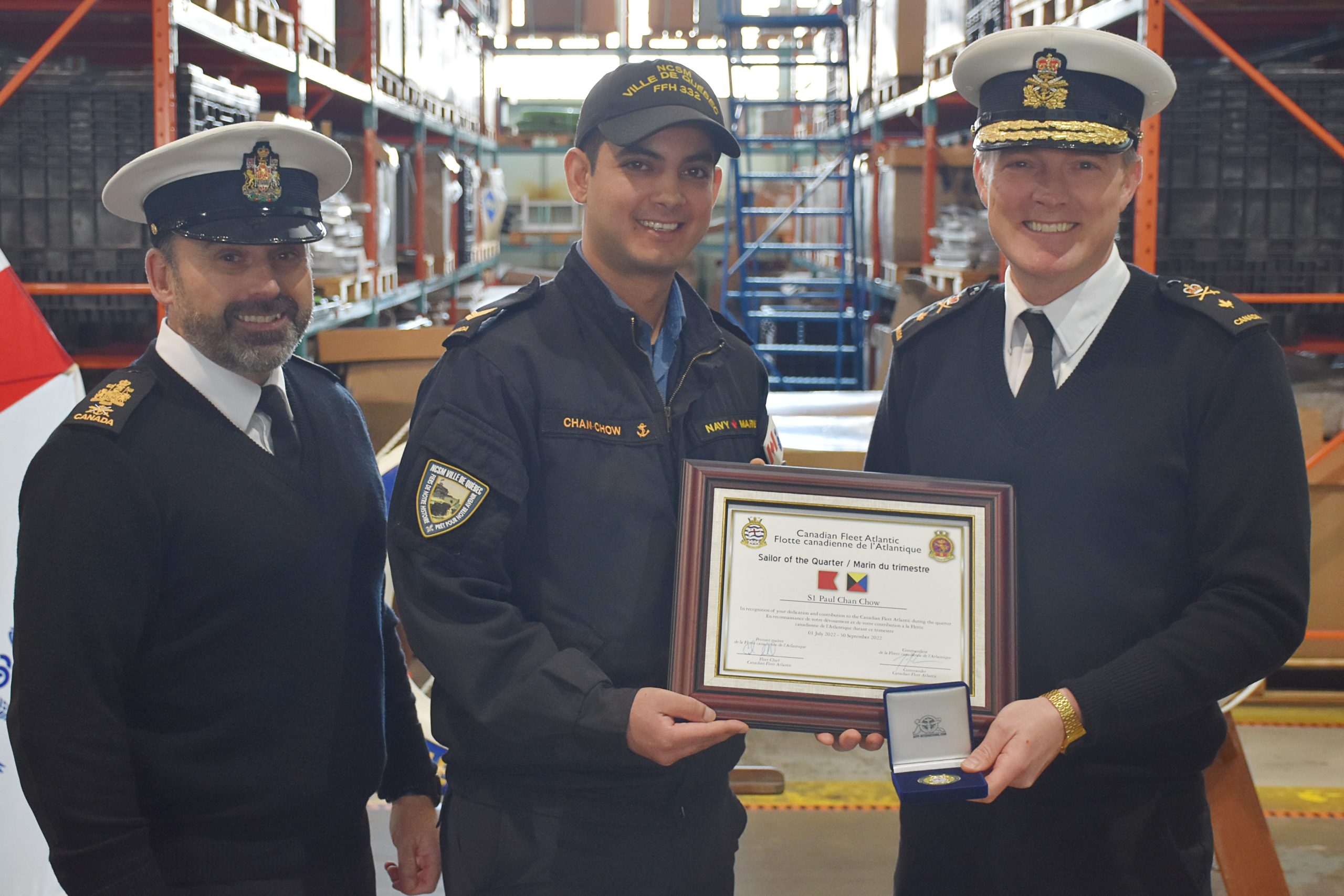 HMCS Ville de Québec sailor finds reward in helping others | Trident ...