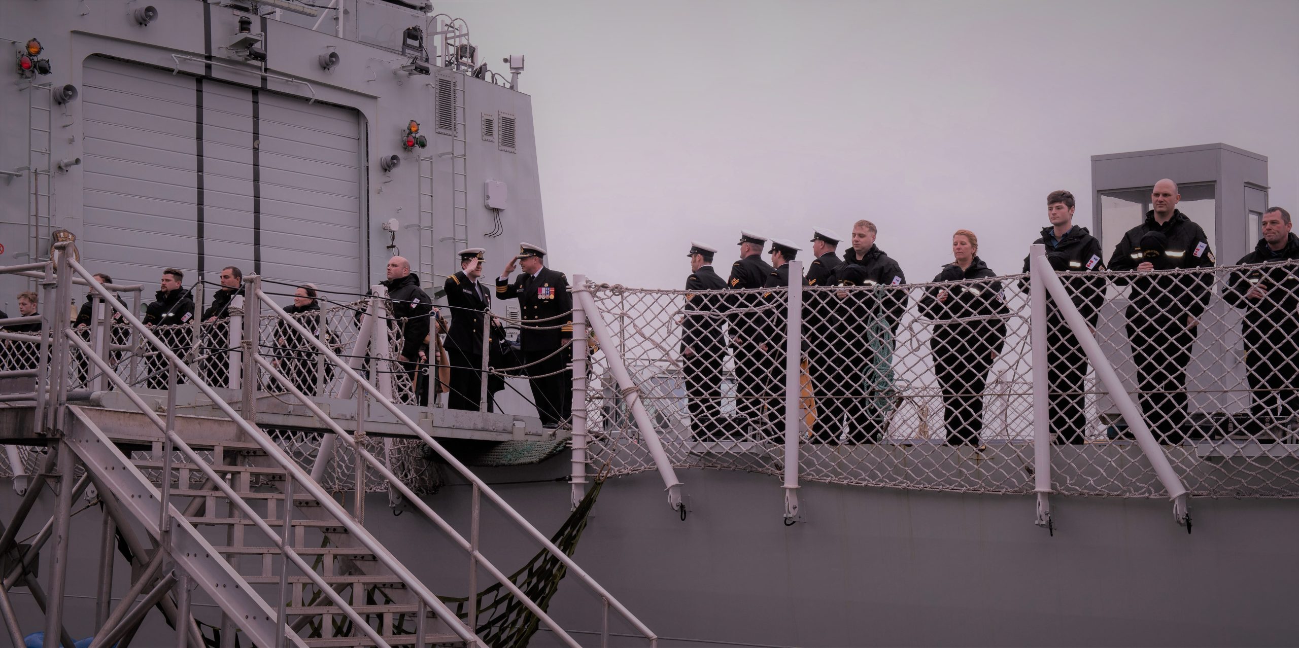 Outgoing CO praises crew members | Trident Newspaper
