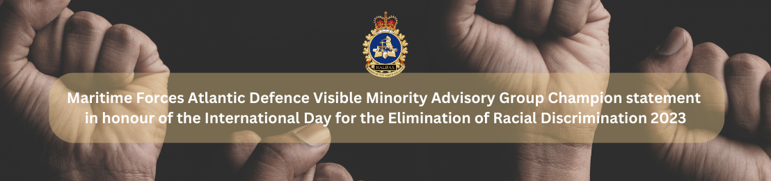 Maritime Forces Atlantic Defence Visible Minority Advisory Group ...