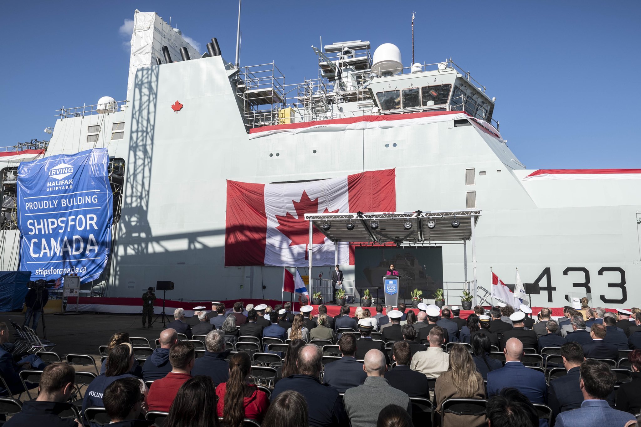 Future HMCS William Hall officially named after heroic Black sailor ...