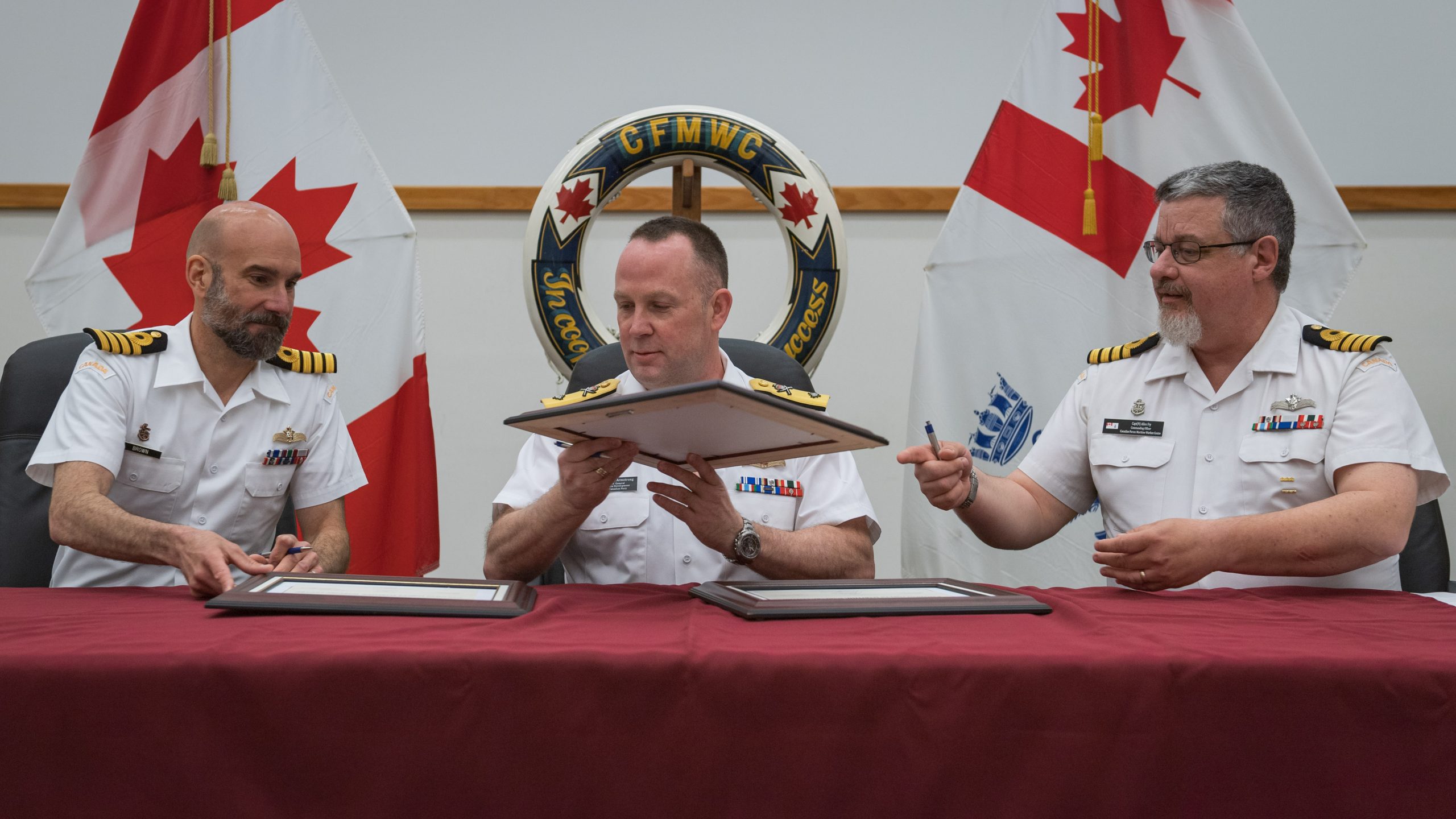 New commanding officer at CFMWC | Trident Newspaper