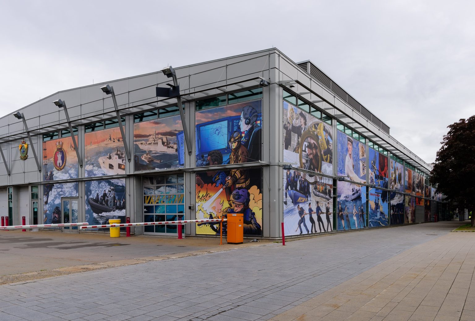 Naval Reserve centennial mural unveiled in Quebec | Trident Newspaper