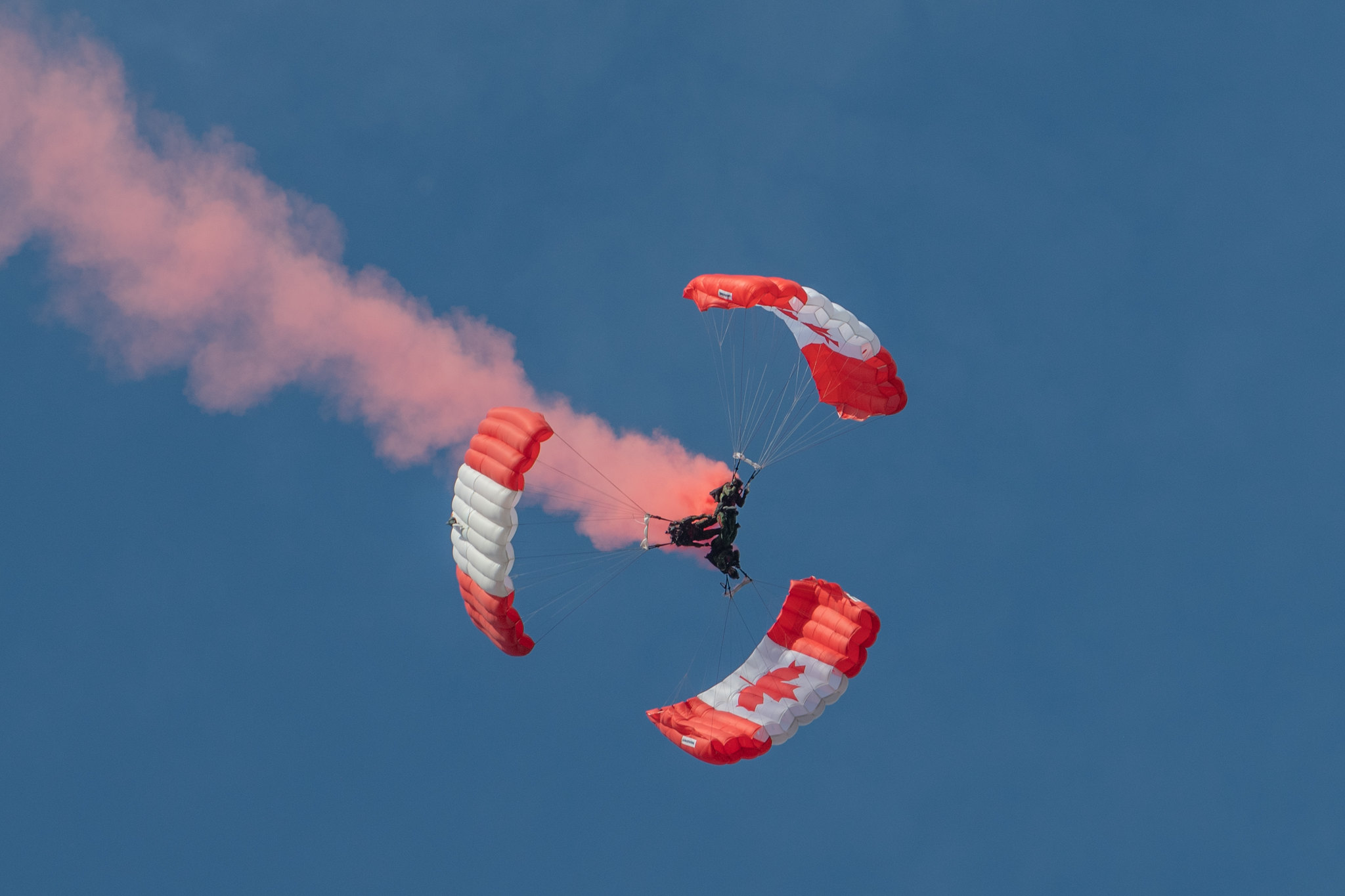 SkyHawks Parachute Team Performance | Trident Newspaper