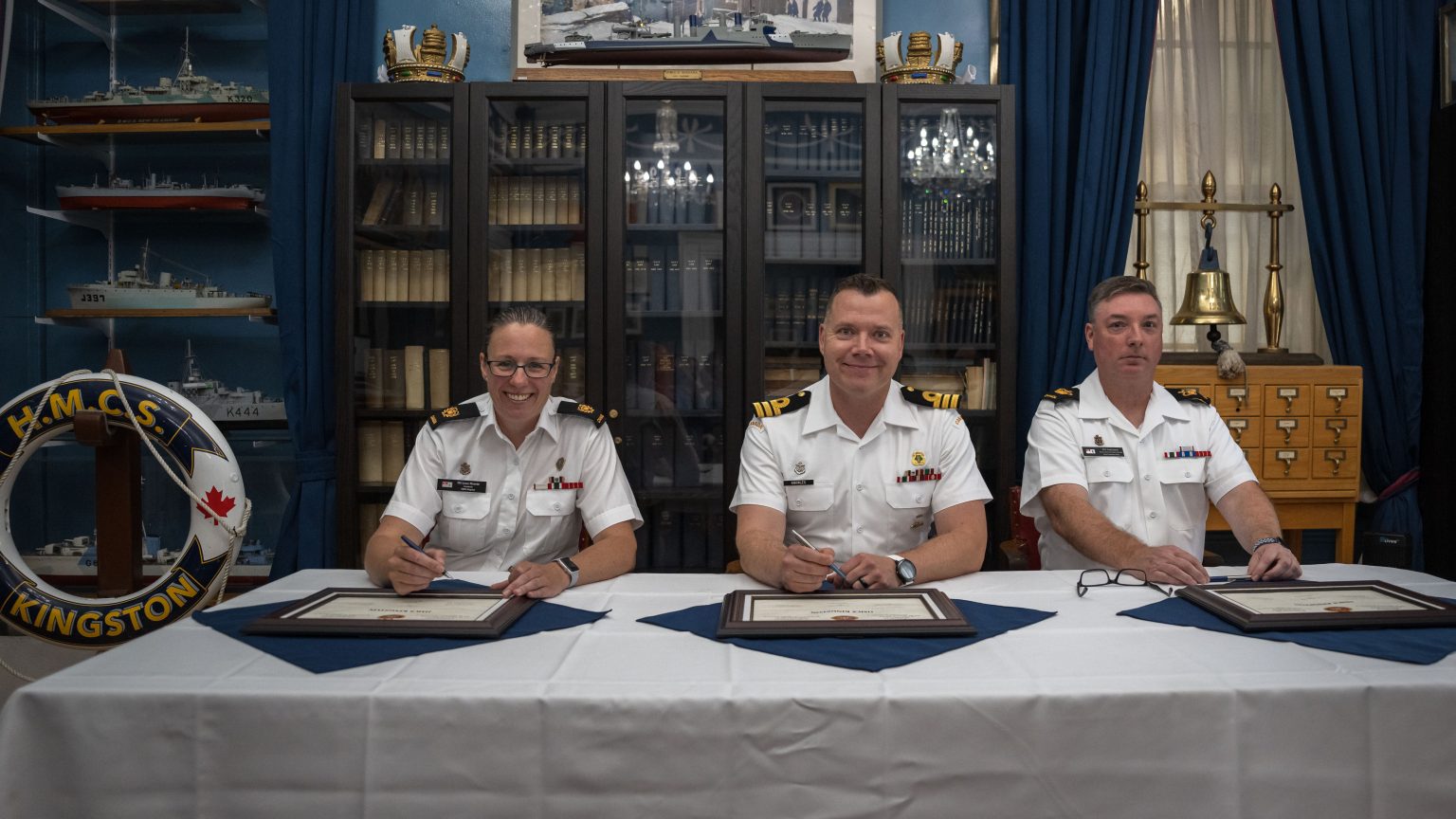 New Command team welcomed to HMCS Kingston | Trident Newspaper