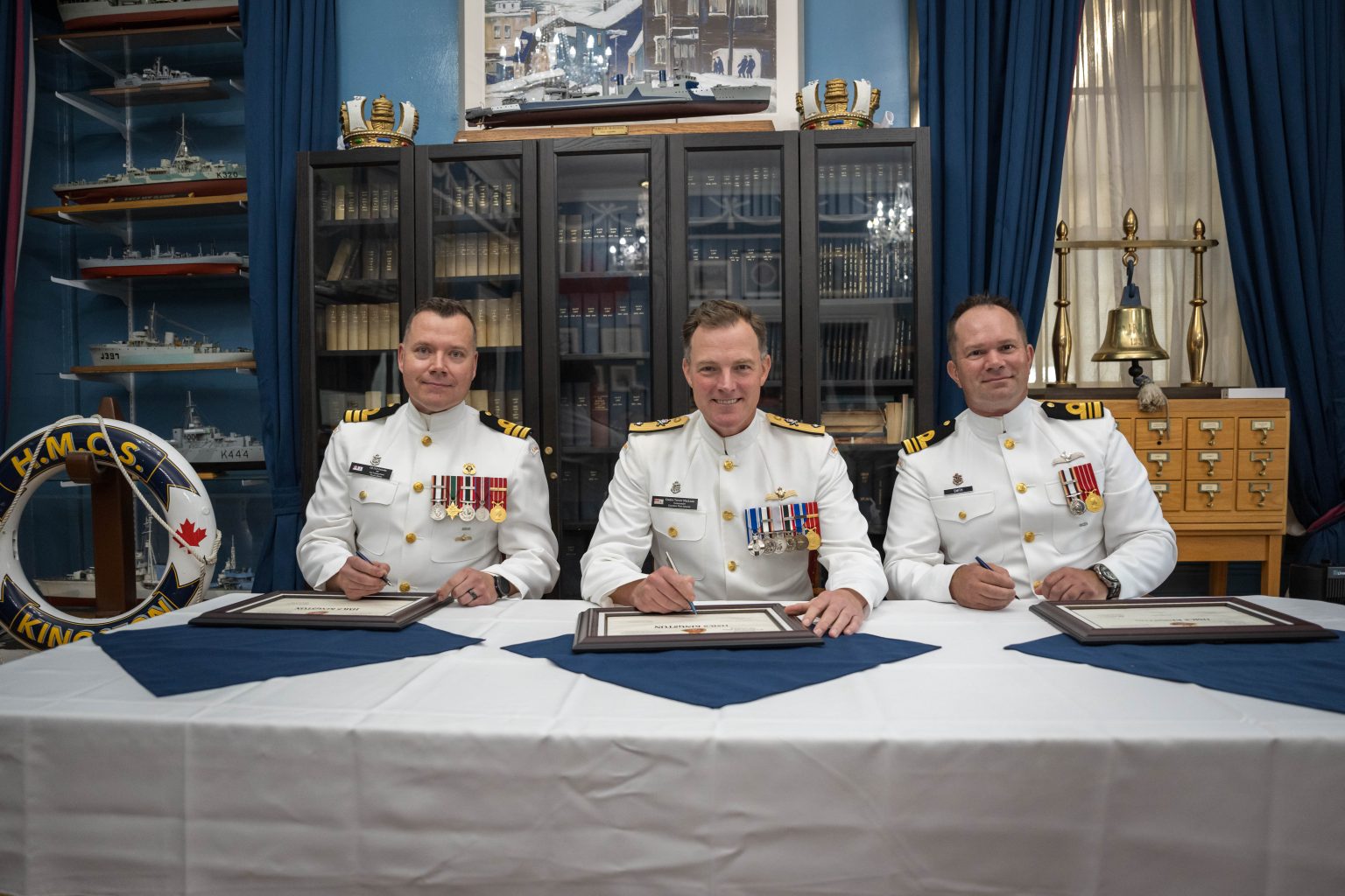 New Command team welcomed to HMCS Kingston | Trident Newspaper