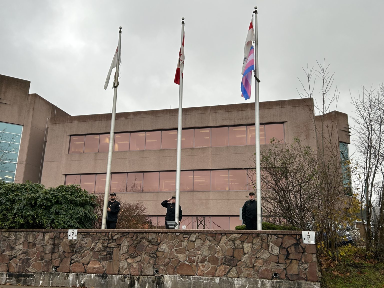 Flag raising marks Transgender Day of Remembrance | Trident Newspaper