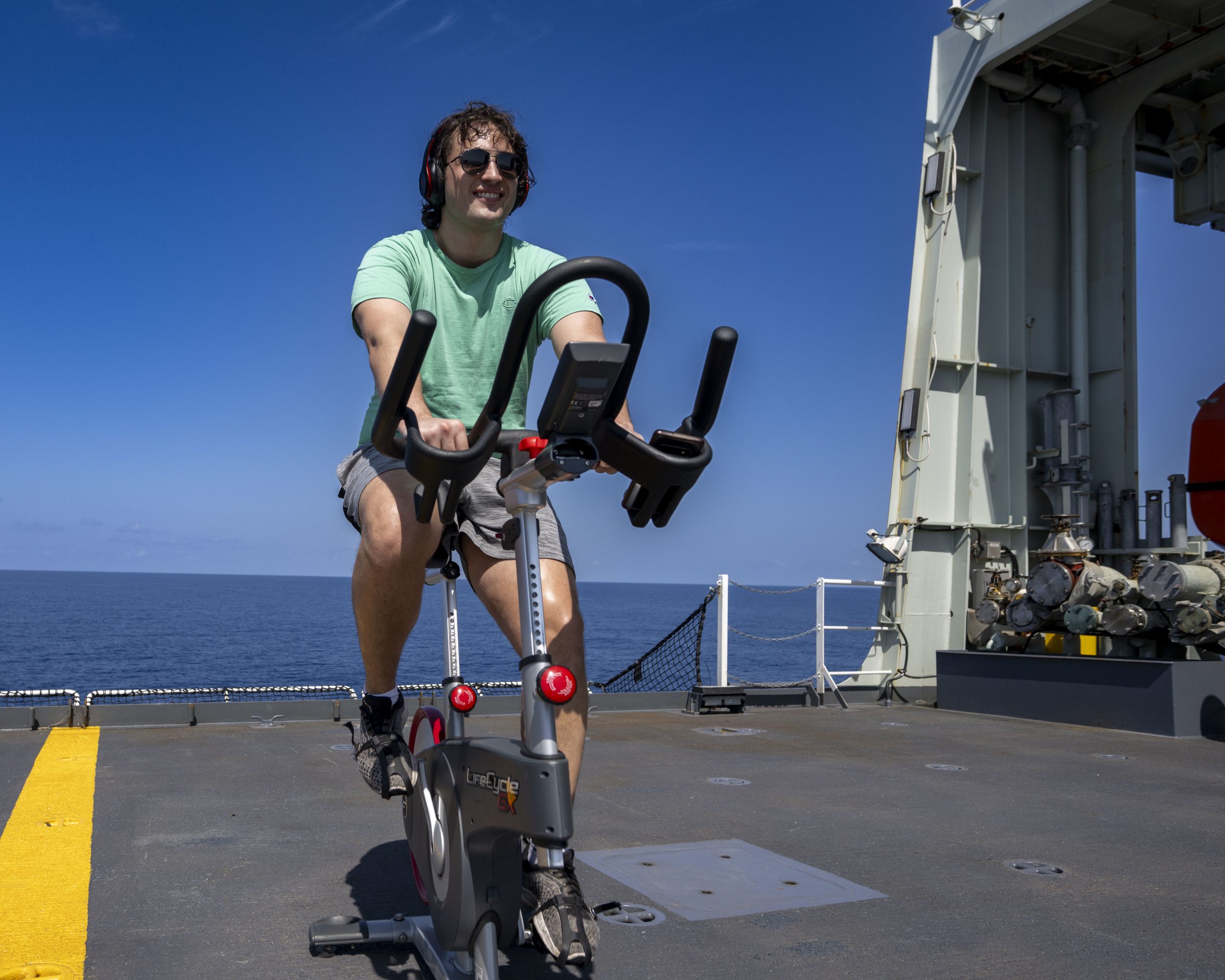 Fitness on the flight deck | Trident Newspaper