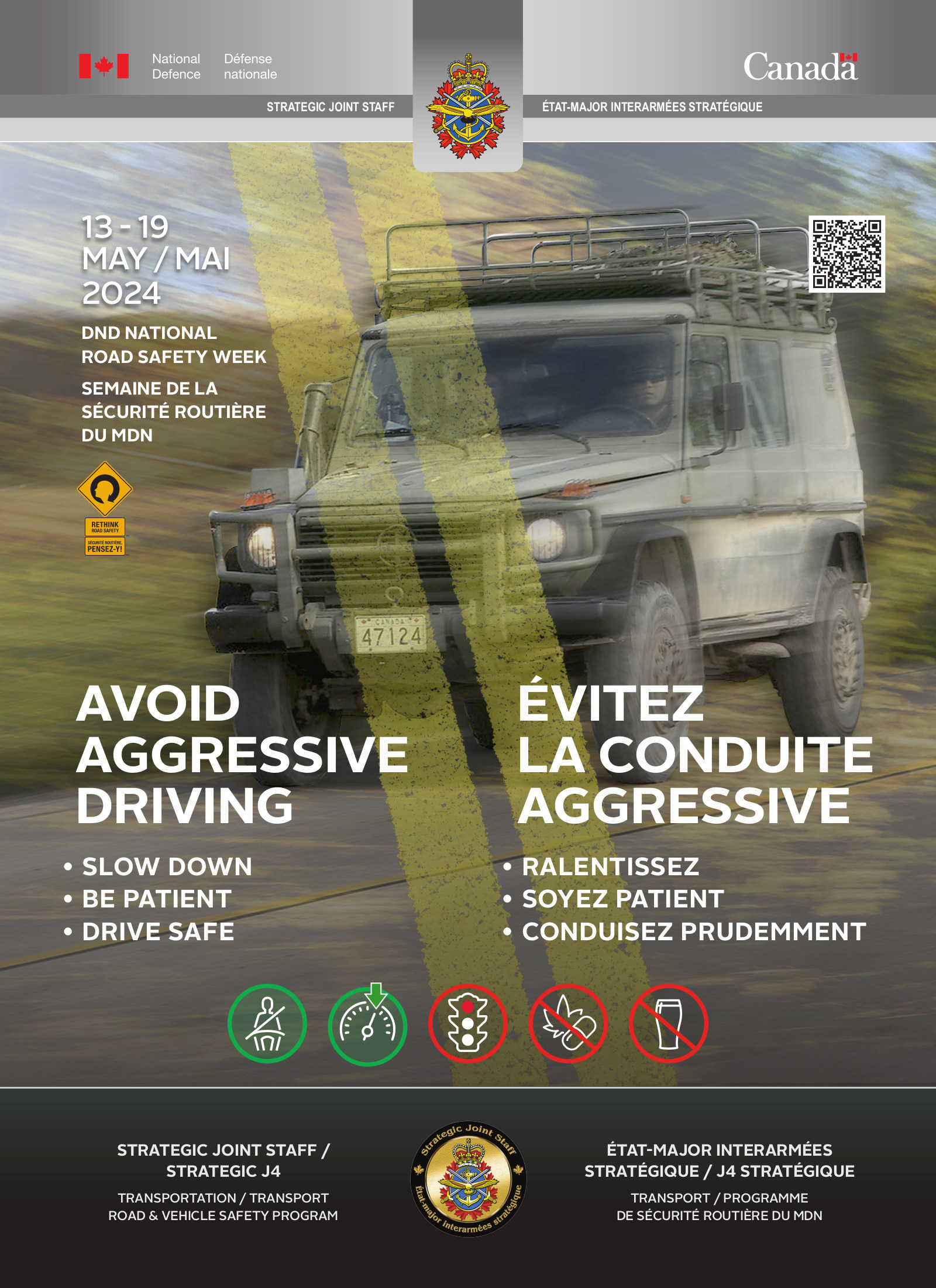 DND National Road Safety Week: Avoid aggressive driving! | Trident ...