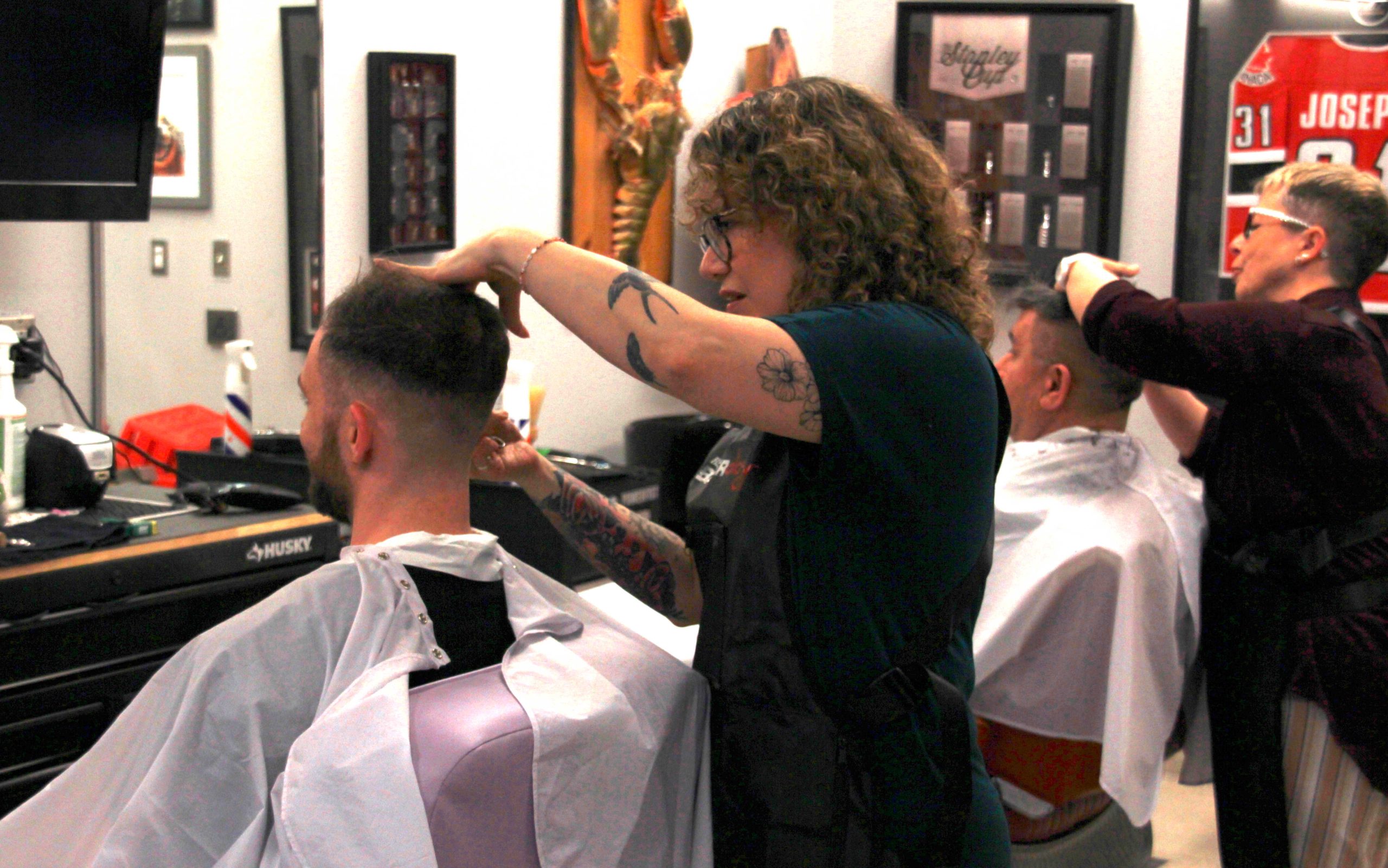 PSP Barber recruits impress during deployment training | Trident Newspaper