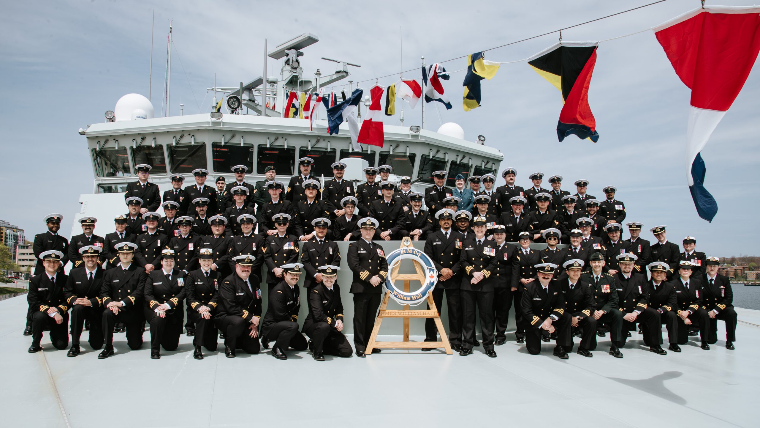 RCN, community stakeholders welcome HMCS William Hall to the fleet ...
