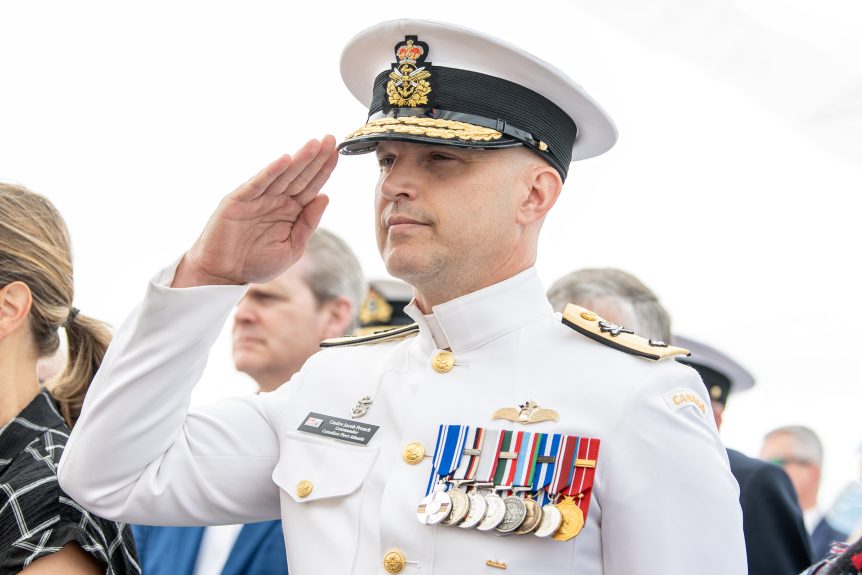 Cmdre French takes command of Canadian Fleet Atlantic | Trident Newspaper