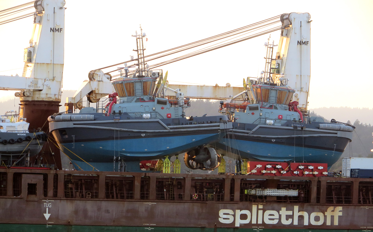 First Naval Large Tugs arrive on West Coast | Trident Newspaper
