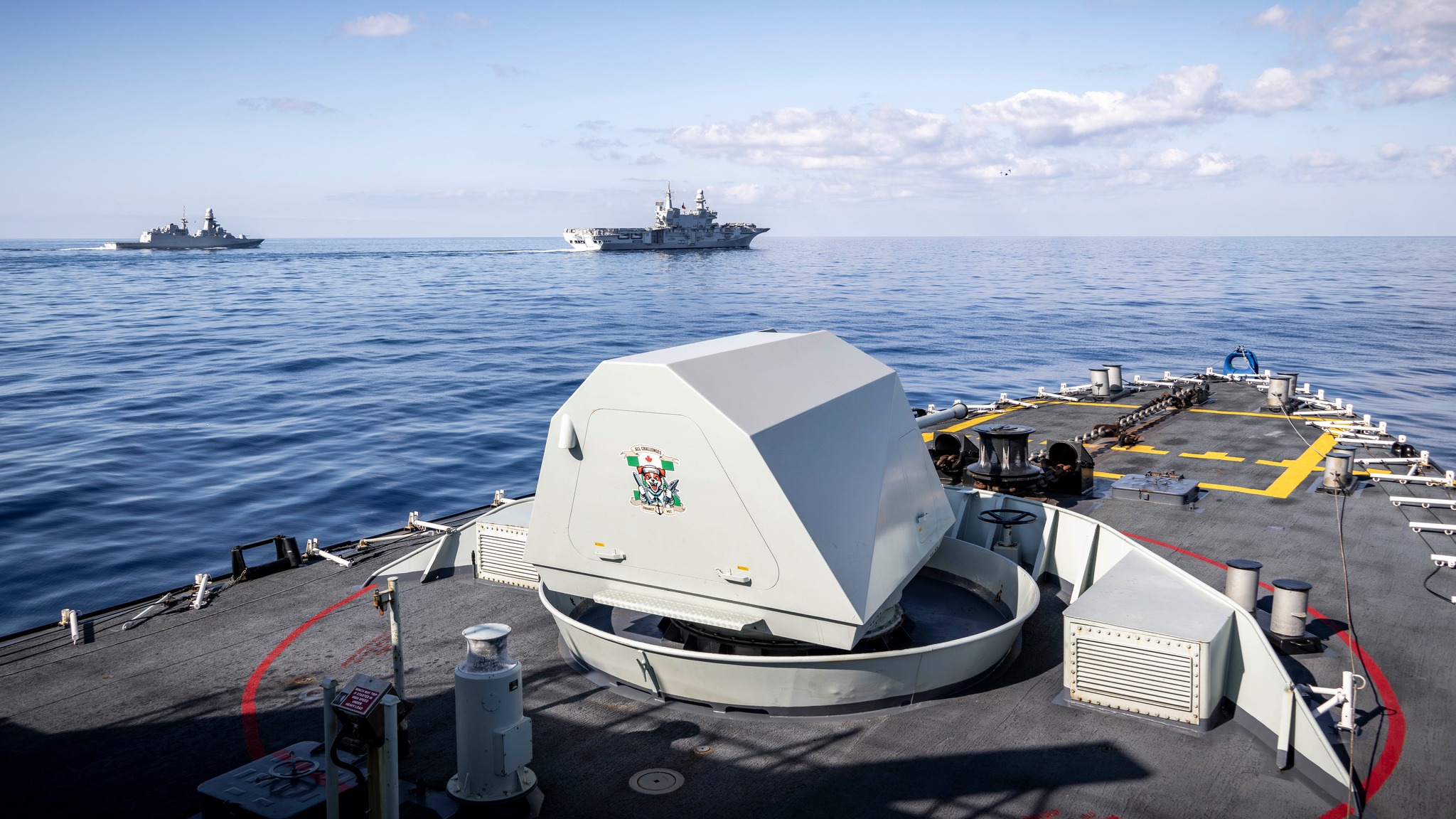 NATO ships demonstrate readiness during Neptune Strike 24-2 | Trident ...