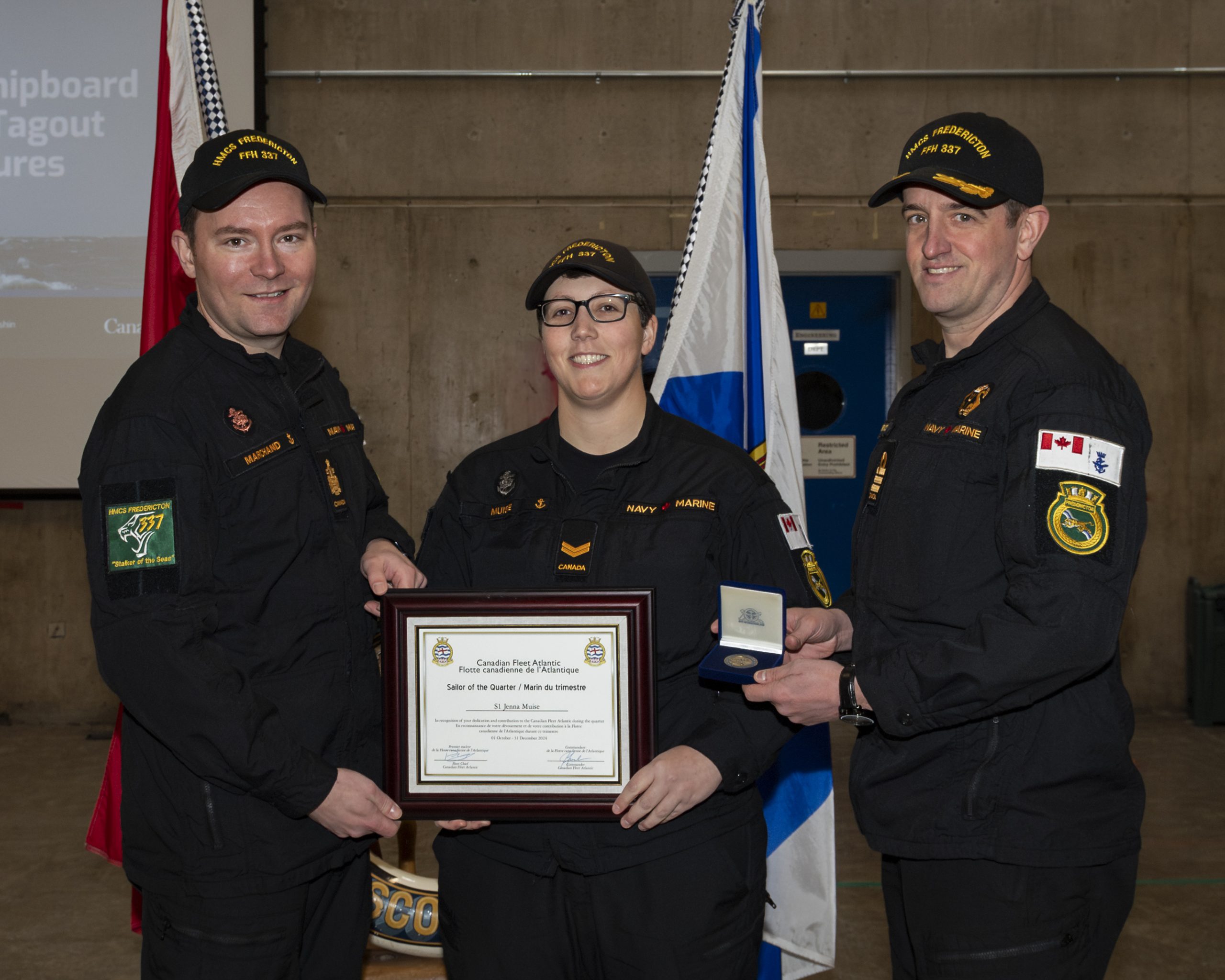 Latest Sailor of the Quarter recipient shows “outstanding leadership ...