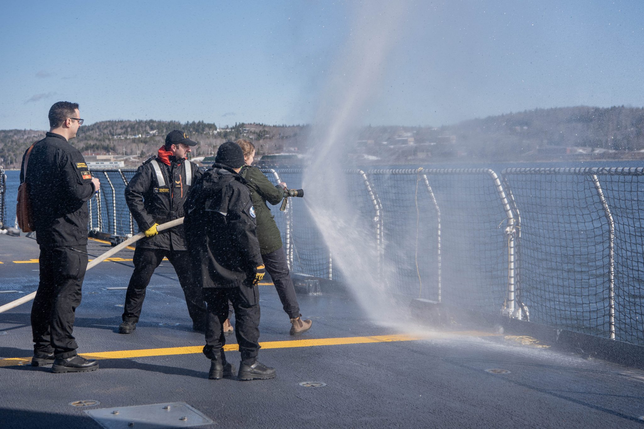 HMCS William Hall welcomes family, friends ahead of deployment ...