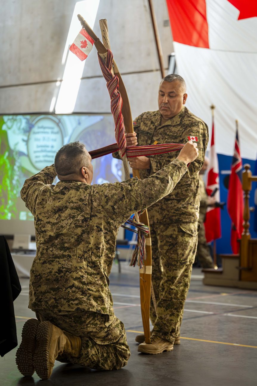 CAF/DND Eagle Staff passes to new keepers in Halifax | Trident Newspaper