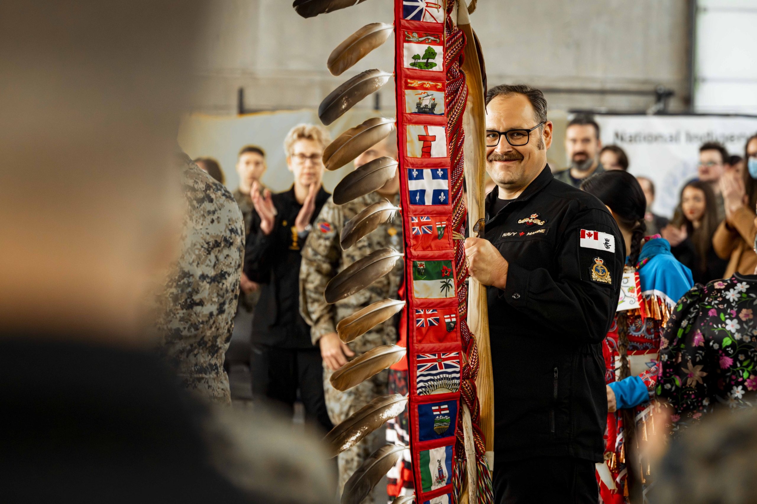 CAF/DND Eagle Staff passes to new keepers in Halifax | Trident Newspaper