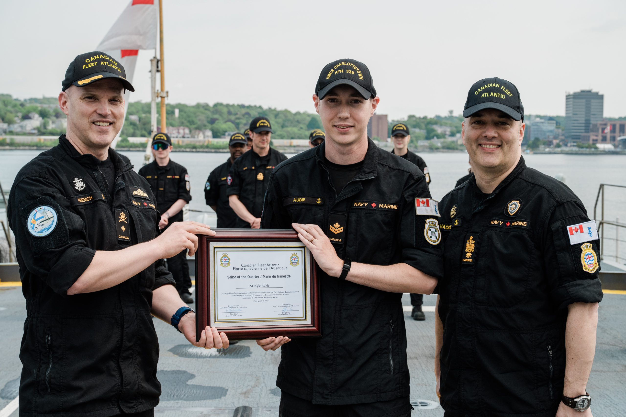 Sailor of the Quarter lauded for “unwavering dedication” to ship and ...