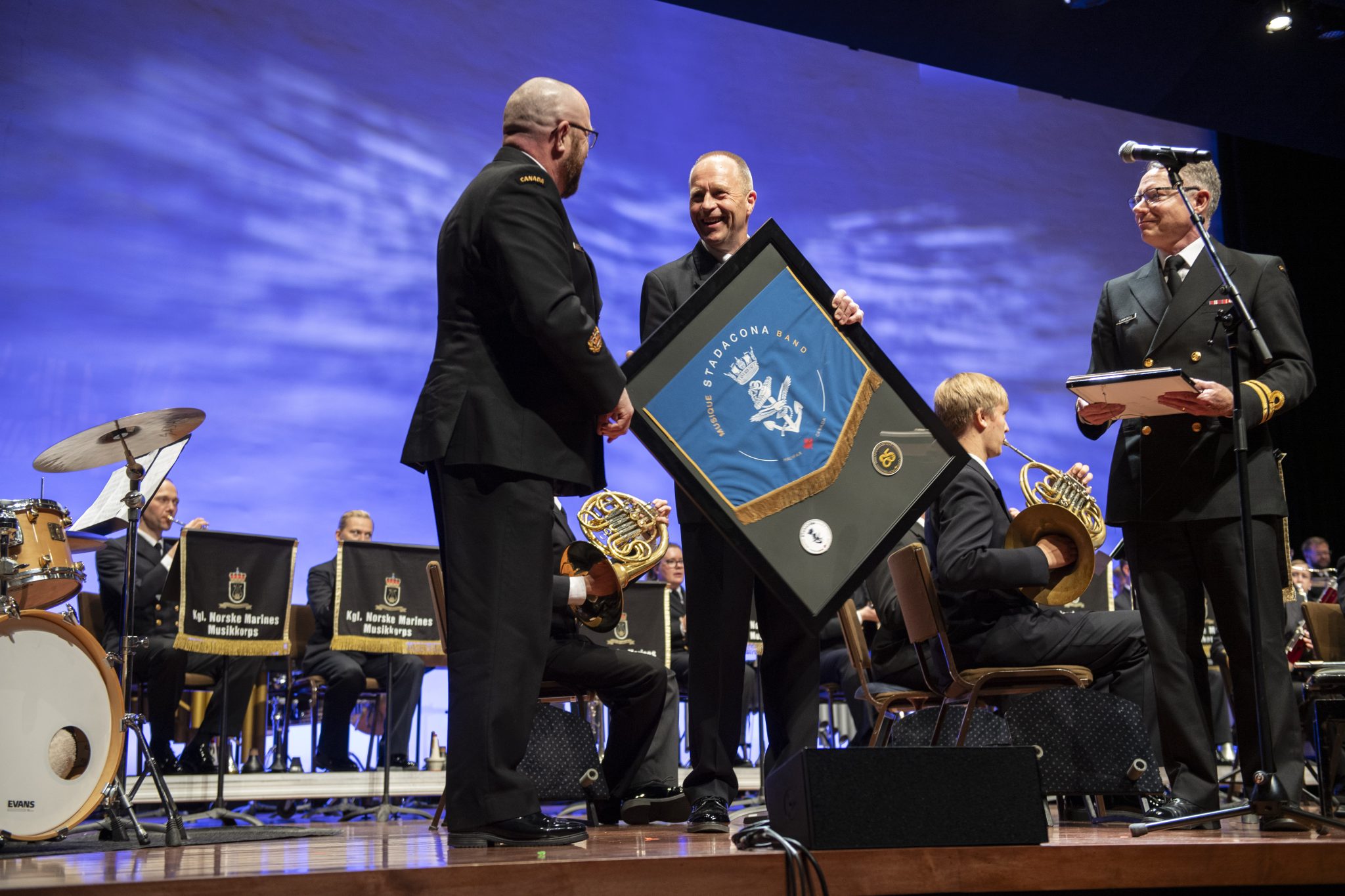 Navy bands share stage for double-bill “Atlantic Bonds” concert ...